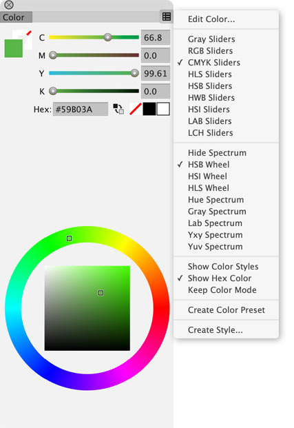 Vektorgarten - Erster Blick auf VectorStyler