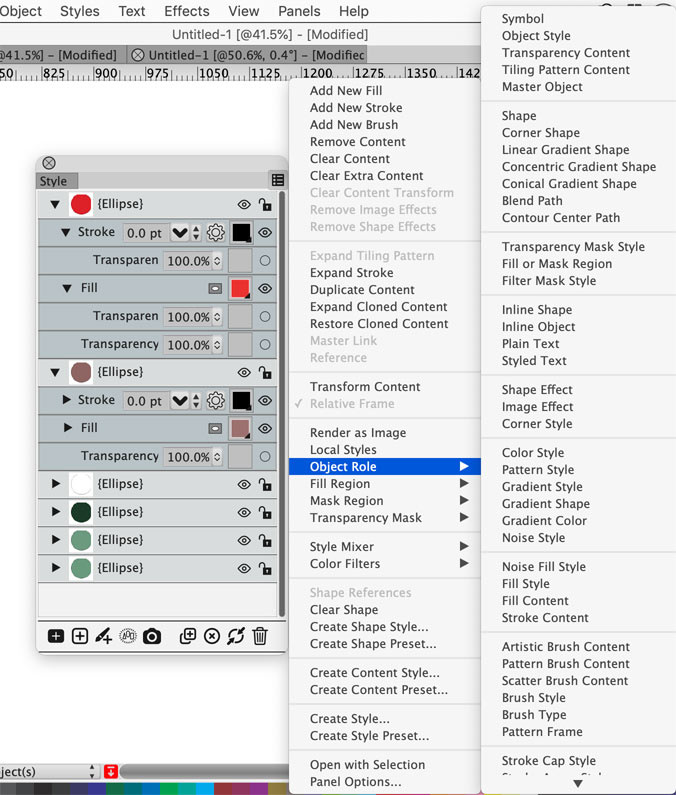 Vektorgarten - Erster Blick auf VectorStyler